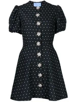 Macgraw Button Detailed Day Dresses
