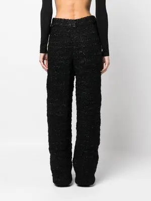 Balenciaga Tweed Straight-leg Trousers
