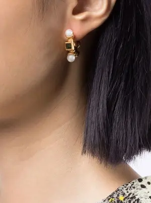 ALIGHIERI The Traveller's Path Hoop Earrings - Gold