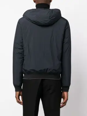 MOORER Zip-up Hooded Jacket