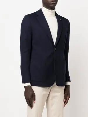 Colombo Single-breasted Wool Blazer