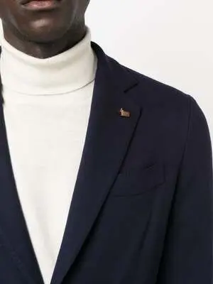 Colombo Single-breasted Wool Blazer
