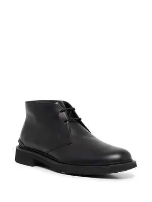TOD'S Lace-up Ankle Boots - Black