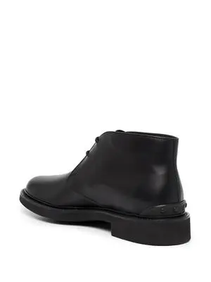 TOD'S Lace-up Ankle Boots - Black