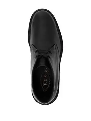 TOD'S Lace-up Ankle Boots - Black