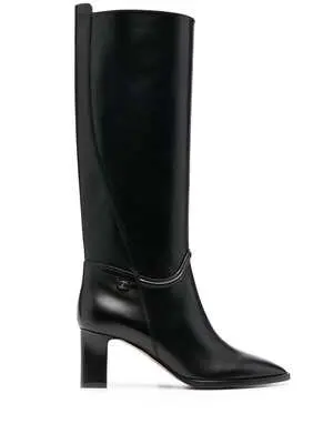 FERRAGAMO Torris Knee-length Boots - Black