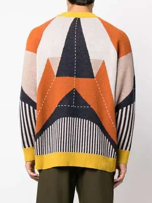 Henrik Vibskov Intarsia-knit Jumper