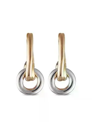 OTIUMBERG Loop Drop Hoop Earrings - Gold