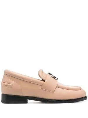 LANVIN Logo-plaque Loafers