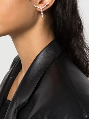 Y/project Brass Pearl Earring