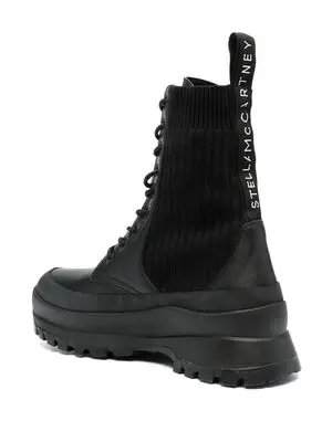Stella McCartney Trace Lace-up Combat Boots