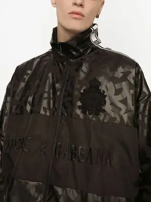 Dolce & Gabbana Dg-print Track Jacket