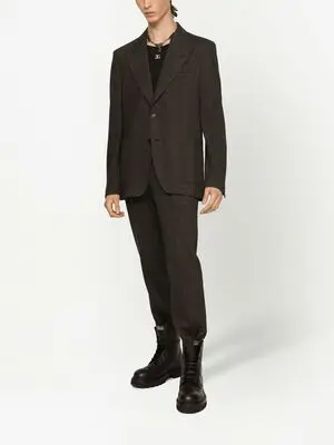 Dolce & Gabbana Straight-leg Trousers - Black