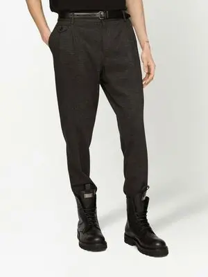 Dolce & Gabbana Straight-leg Trousers - Black