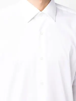 BOSS Kent Slim-fit Shirt - White
