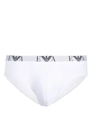 Emporio Armani Logo-band Set Of Three Briefs