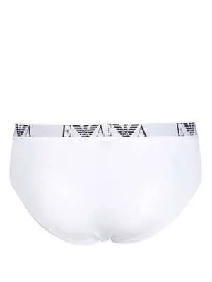 Emporio Armani Logo-band Set Of Three Briefs