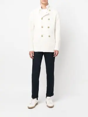 Brunello Cucinelli Double-breasted Knitted Cardigan