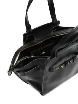 Officine Creative Zipped Top-handle Tote - Black