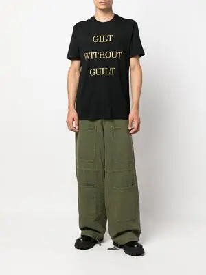 Moschino Slogan-print Short-sleeve T-shirt