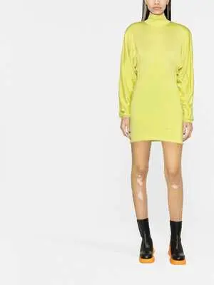 Philosophy Di Lorenzo Serafini Draped-sleeve Knitted Dress