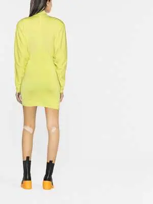 Philosophy Di Lorenzo Serafini Draped-sleeve Knitted Dress