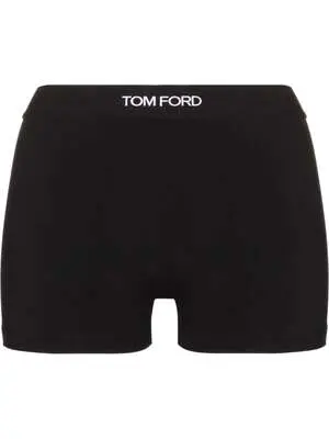TOM FORD Logo-waistband Boxer Briefs - Black