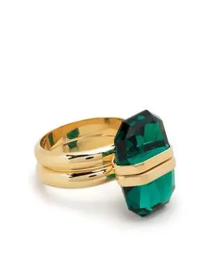 Green Gold Rings