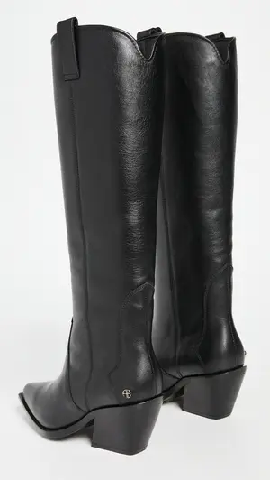 ANINE BING Tall Tania Boots - Black