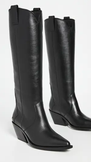 ANINE BING Tall Tania Boots - Black