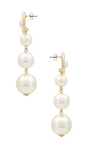Ettika Graduating Dangle Earrings
