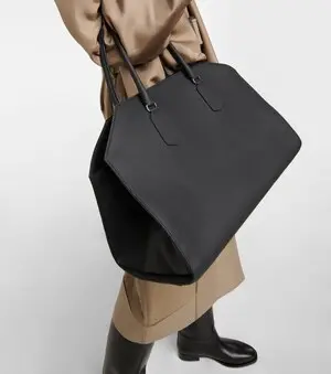 THE ROW Margaux Leather Tote Bag