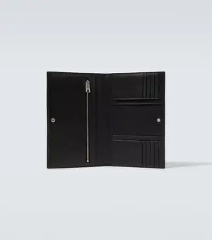 Bottega Veneta Intreccio Leather Wallet - Black