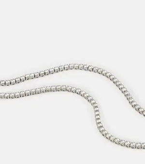 Amina Muaddi Crystal-embellished Waist Chain