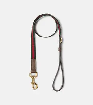 Gucci Web Stripe S/m Dog Leash - Multicoloured
