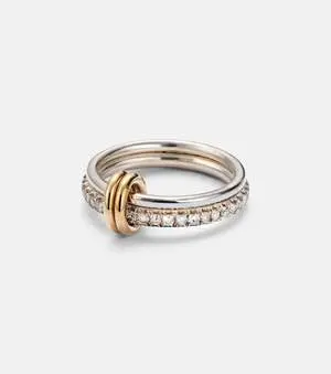 SPINELLI KILCOLLIN Marigold Sterling And 18kt Gold Ring With Diamonds - Silver