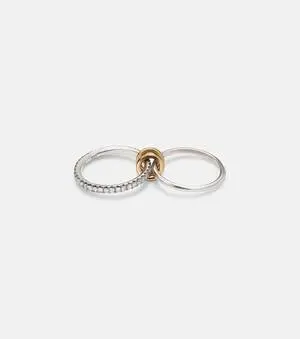 SPINELLI KILCOLLIN Marigold Sterling And 18kt Gold Ring With Diamonds - Silver