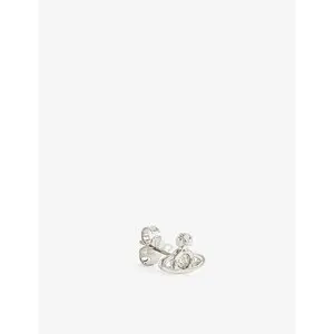 VIVIENNE WESTWOOD Solitaire Brass Single Stud Earring