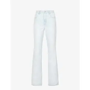 GRLFRND Melanie Flared-leg High-rise Jeans