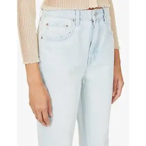 GRLFRND Melanie Flared-leg High-rise Jeans