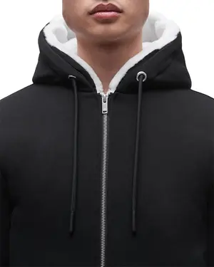 Moose Knuckles Classic Bunny Down Jacket - Black/white
