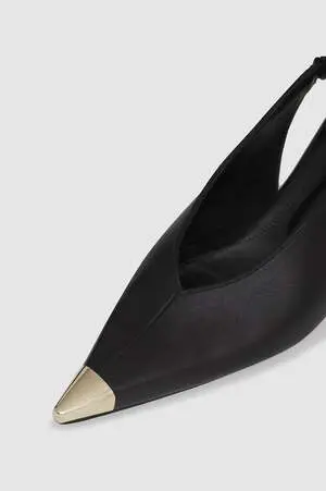 ANINE BING Nina Heels With Metal Toe Cap
