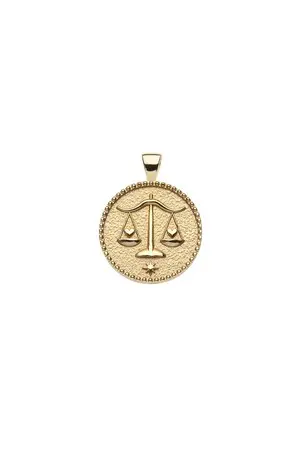 JANE WIN Libra Zodiac Pendant - Gold