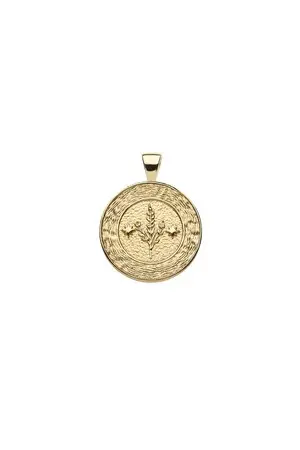 JANE WIN Virgo Zodiac Pendant - Gold