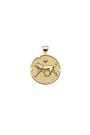 JANE WIN Leo Zodiac Pendant - Gold