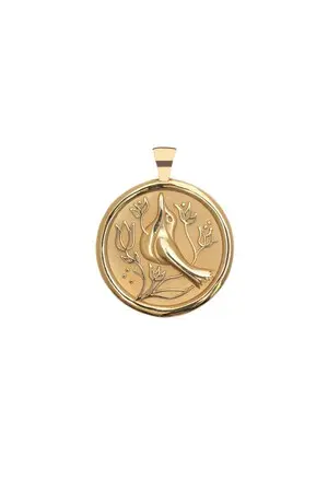 JANE WIN Peace Jw Original Pendant Coin