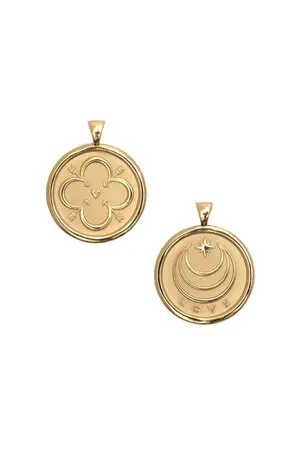 JANE WIN Love Jw Small Pendant Coin