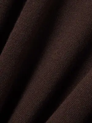 ALLUDE Wool And Cashmere-blend Turtleneck Maxi Dress