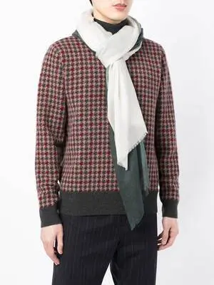 N.peal Gradient-effect Cashmere Scarf