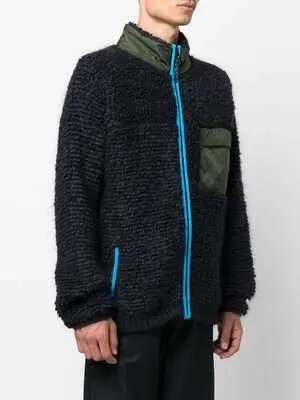 Marni Knitted Zip-up Cardigan